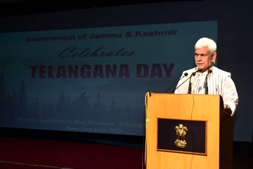 J&K UT celebrated Statehood Day of Telangana - Koshur Samachar